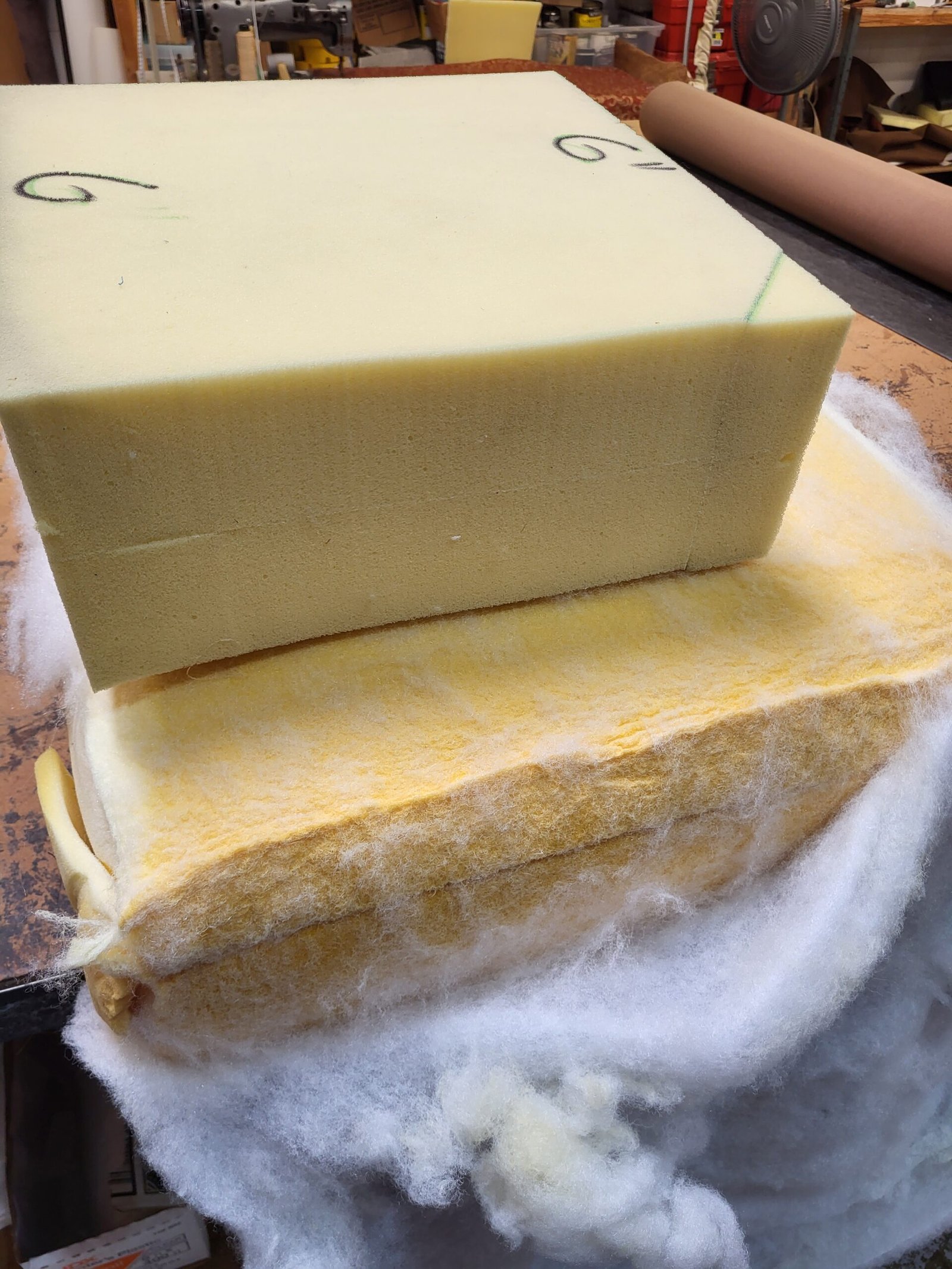 San jose Custom Upholstery | Foam